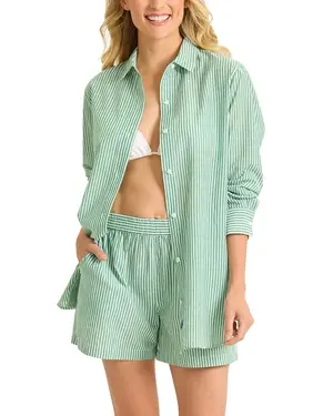 Tommy Bahama Suntan Til Sunset Cover Up Shirt