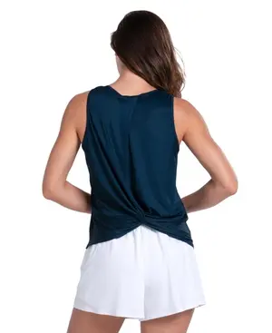 Lucky In Love Twist Back Tank Top