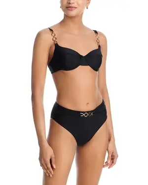 Ramy Brook Bethany Bikini Bottom - Black