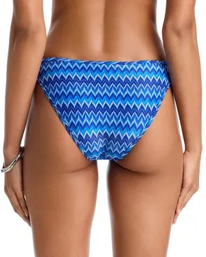 Ramy Brook Wave Isla Bikini Bottom - Ocean Wave