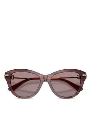 Dolce & Gabbana Butterfly Sunglasses, 53mm - Violet