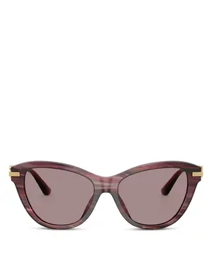 Dolce & Gabbana Butterfly Sunglasses, 53mm - Violet