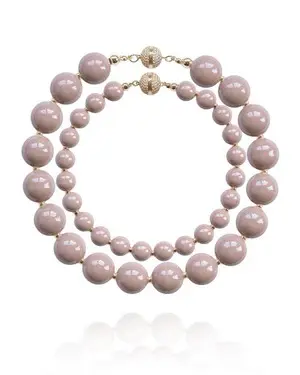 SAULE LABEL Saulė Label Siena Duo Necklace Dune