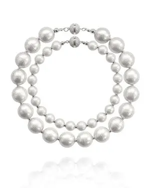 SAULE LABEL Saulė Label Siena Duo Necklace Frost