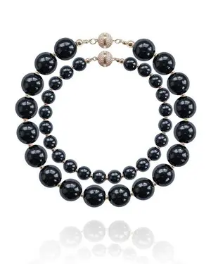 SAULE LABEL Saulė Label Siena Duo Necklace Raven