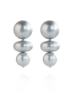 SAULE LABEL Nola Dangle Earrings Cloudy Sky