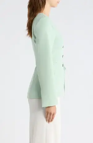 ALIGNE Belted Jacket - Mint