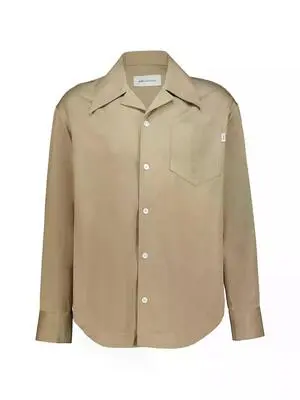 AMI Paris Long-sleeve Shirt - Neutrals