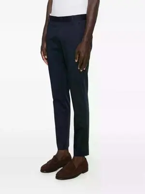 ENTRE AMIS Senna Belt-loops Trousers - Blue