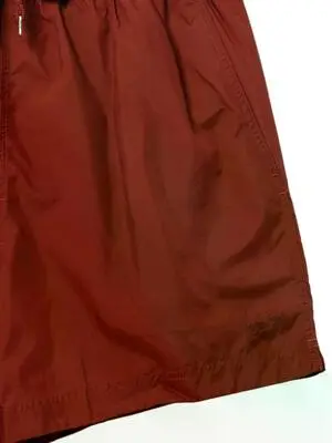 Zegna Drawstring Swim Shorts - Brown