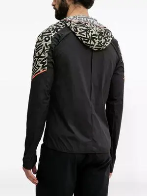 DYNAFIT Abstract-print Hooded Jacket