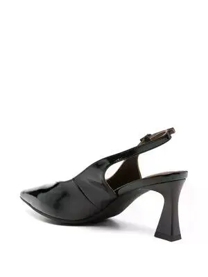 SERGIO MORETTI FIRENZE Pointed-toe Slingback Pumps
