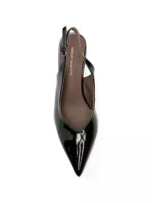 SERGIO MORETTI FIRENZE Pointed-toe Slingback Pumps
