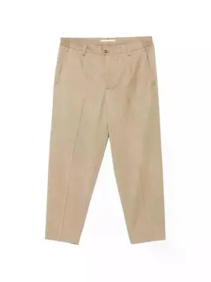 BRIGLIA 1949 Portofino Belt-loops Trousers - Brown