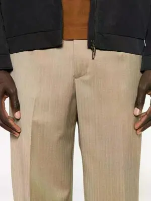 BRIGLIA 1949 Portofino Belt-loops Trousers - Brown