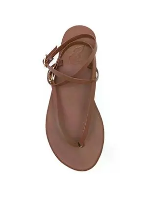 ANCIENT GREEK SANDALS Kallisti Wrap-around Sandals - Brown