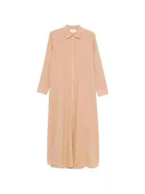 Xirena Boden Buttoned Long-sleeves Midi Dress
