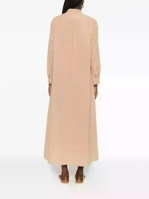 Xirena Boden Buttoned Long-sleeves Midi Dress