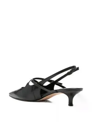 Guess Yasira Pointed-toe Slingback Pumps - Black