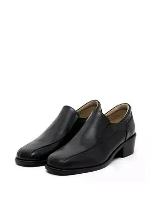 PARACIA Pedal Leather Loafers