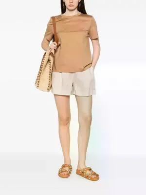 MC2 SAINT BARTH Amani Pleated Shorts