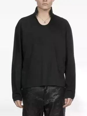 ALEXANDER DIGENOVA Pete Cut-out Long Sleeve T-shirt
