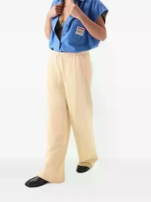 American Vintage Atubay Drawstring-waist Track Pants - Neutrals