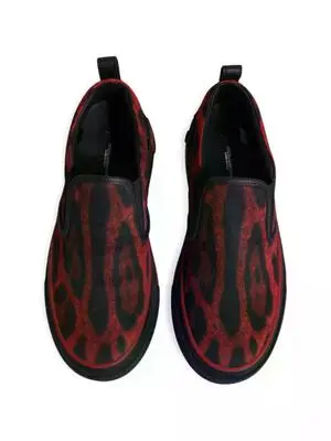 Dolce & Gabbana Leopard-print Slip-on Sneakers