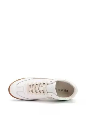 FRAU Cross Hybrid Leather Sneakers - White