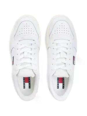 Tommy Hilfiger Logo-patch Perforated Sneakers