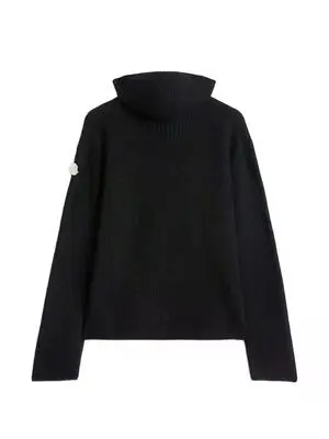 JIL SANDER X Moncler Ribbed-knit Hooded Sweater