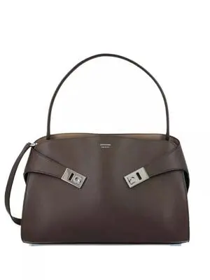 FERRAGAMO Soft Hug Shoulder Bag - Brown