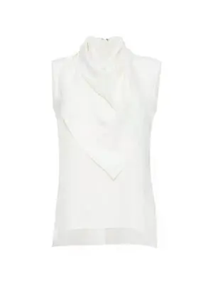 Adam Lippes Draped-neck Top