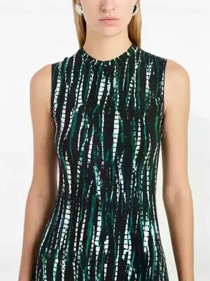 Proenza Schouler White Label Jordyn Sleeveless Maxi Dress - Black