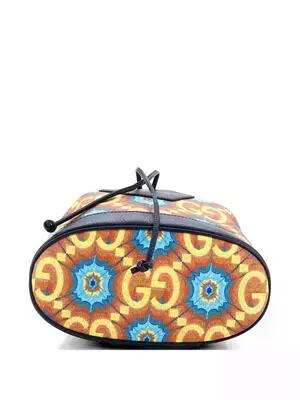 Gucci 100 Ophidia Limited Edition Coated Canvas Bucket Bag - Multicolour