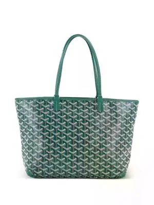 Goyard Artois Coated Canvas Pm Tote Bag - Green