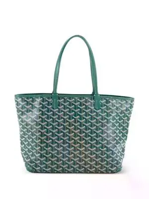 Goyard Artois Coated Canvas Pm Tote Bag - Green