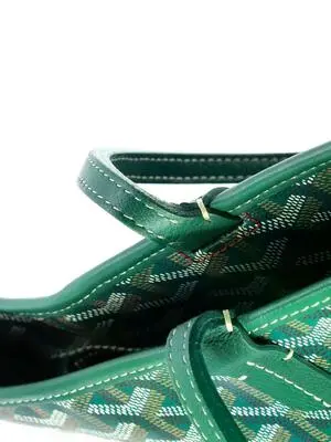 Goyard Artois Coated Canvas Pm Tote Bag - Green