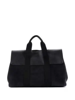 Hermès Valparaiso Mm Tote Bag Toile And Leather