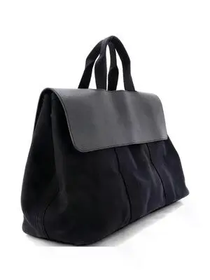 Hermès Valparaiso Mm Tote Bag Toile And Leather