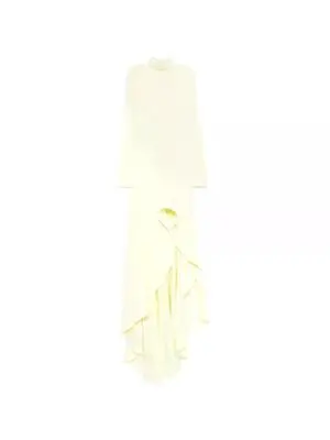 Stella McCartney Ruffled Asymmetric Dress - Yellow
