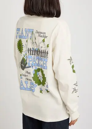 DAMSON MADDER Plant Patch Pals Printed Top