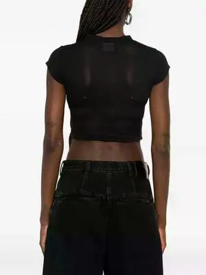 Balenciaga Logo-print Side-slit T-shirt