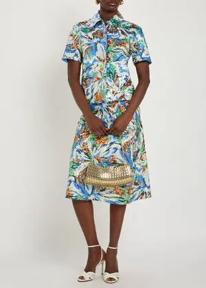 Rabanne Sequin-embellished Chiffon Shirt - Multicoloured
