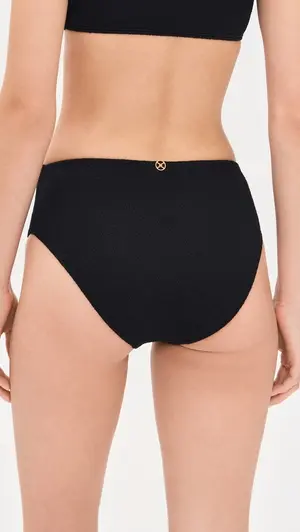VIX PAULA HERMANNY Bela Full Bikini Bottoms - Black