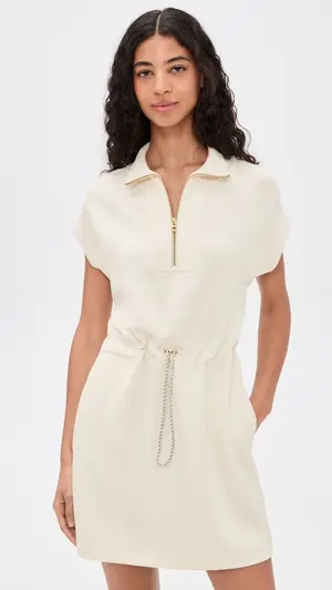 Varley Avaya Half Zip Dress