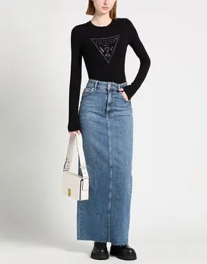 Guess Bodysuit With Brand Logo And Crystals