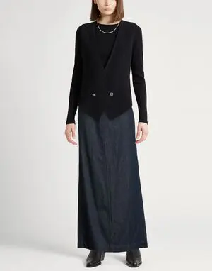 Theory Denim Flared Skirt