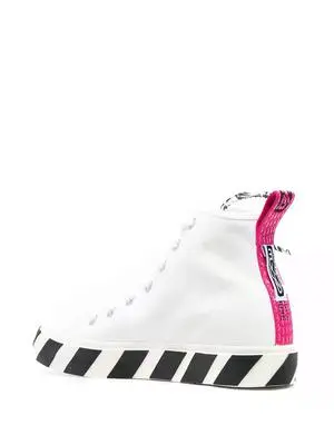 Off-White Vulcanised Mid-top Sneakers