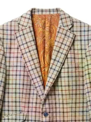 ABSEITS Club Check Tailored Blazer